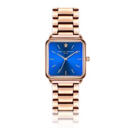 Quarzuhr AMELIA PARKER "AD8-B068R", rose gold, Armbanduhren, Damen, Quarzuhr