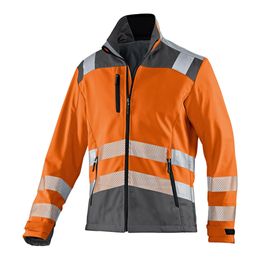 K&Uuml;BLER WORKWEAR K&uuml;bler PSA Reflectiq Jacke 1507 warnorange/anthrazit L ; K&uuml;bler Workwear (1507 8427-3797-L)