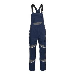 K&Uuml;BLER WORKWEAR K&uuml;bler Latzhose ACTIVIQ cotton+ dunkelblau/anthrazit Form 3450 Gr&ouml;&szlig;e 23 ; K&uuml;bler Workwear (3450 3421-4897-23)