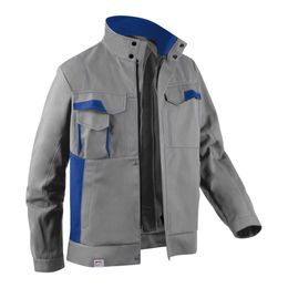 K&Uuml;BLER WORKWEAR K&uuml;bler IMAGE DRESS Jacke mittelgrau/kbl.blau 48 ; K&uuml;bler Workwear (1345 3411-9546-48)