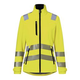 K&Uuml;BLER WORKWEAR K&uuml;bler Softshell Jacke Damen REFLECTIQ PSA 2 warngelb Form 1509 Gr&ouml;&szlig;e XS ; K&uuml;bler Workwear (1509 8427-34-XS)