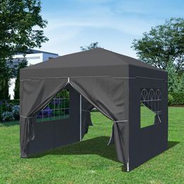Faltpavillon Premium | 3 x 3 m, anthrazit
