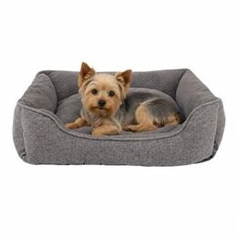 Lionto Hundebett meliert grau S