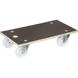 Wagner Transportroller MaxiGRIP, rechteckig, mit FSC&reg;-Zertifizierung, LxBxH 575 x 300 x 135 mm, Tragf&auml;higkeit 400 kg