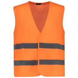 Herren Gro&szlig;e Gr&ouml;&szlig;en | ADAMO Warnweste Farbe orange Gr&ouml;&szlig;e: 6XL