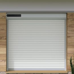 Solar Rollladen nach Ma&szlig; | ALU, grau | JAROLIFT Vorbaurollladen
