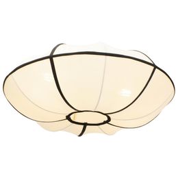 Collett's Monde H&auml;ngeleuchte, Schwarz, Beige, Metall, Textil, 24 cm, RoHS, CE, Textilschirm, Lampen & Leuchten, Innenbeleuchtung, H&auml;ngelampen, Pendelleuchten