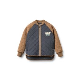 Allwetterjacke Wheat "Wheat Thermo Jacket Sylvester", Jungen, Gr. 110, blau (ink), 100% Polyester, mehrfarbig, normal, amerikanischer Ausschnitt, Jacken, reflektierend