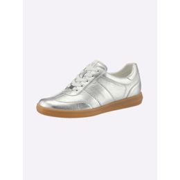 Caprice Damen Sneaker, silberfarben, Gr&ouml;&szlig;e 7
