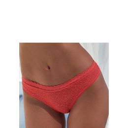 VIVANCE BY LASCANA Jazz-Pants-Slip chili Gr. 36/38 f&uuml;r Damen