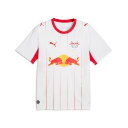 Fu&szlig;balltrikot Puma "RBL HOME JERSEY REPLICA", Herren, Gr. L, Puma wei&szlig;, for all time rot, Web, Obermaterial: 100% Polyester, bedruckt, regular fit normal, Rundhals, Trikots Fu&szlig;balltrikot, Kurzarm, mit DryCELL-Technologie, atmungsaktiv