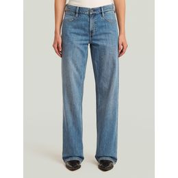 G-Star Raw 5-Pocket-Jeans G-STAR "Judee Low Waist Loose Jeans", Damen, Gr. 25, L&auml;nge 34, faded blau glacier, Obermaterial: 100% Baumwolle, Jeans 5-Pocket-Jeans