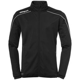 Trainingsjacke Uhlsport "Trainingsjacke STREAM 22 Kids", M&auml;dchen, Gr. 104, schwarz (schwarz, wei&szlig;), Obermaterial: 100% Polyester PES., Jacken Trainingsjacke