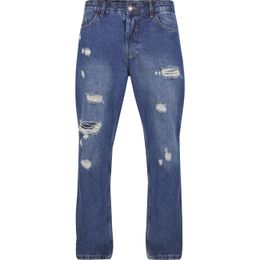 Bequeme Jeans 2Y Premium "2Y Premium Herren 2Y Straight Fit Jeans", Herren, Gr. 30, Normalgr&ouml;&szlig;en, blau, 97% Baumwolle, 3% Elasthan, unifarben, Jeans