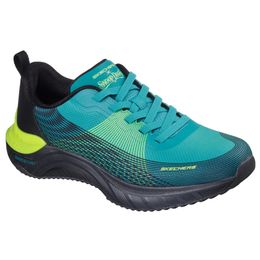 Slip-On Sneaker Skechers "SNOOP ACE-CYBER WALKER", Herren, Gr. 40, schwarz, gr&uuml;n, Lederimitat, Textil, kontrastfarbene Details, Schuhe, Schn&uuml;rschuh, Sportschuh, Snoop Sneaker zum Schlupfen