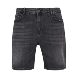 Shorts 2Y Premium "2Y Premium Herren 2Y Jeans Shorts", Herren, Gr. 30, Normalgr&ouml;&szlig;en, schwarz, 97% Baumwolle, 3% Elasthan, unifarben, normal, Hosen Shorts