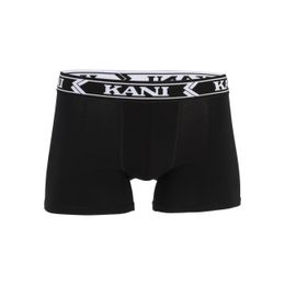 Boxershorts Karl Kani "Karl Kani Herren", Herren, Gr. S, 1 Stk., schwarz, 95% Baumwolle, 5% Elasthan, Unterhosen