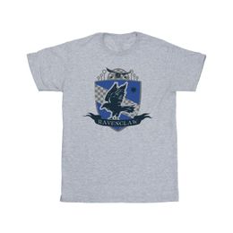 Harry Potter - "Ravenclaw" T-Shirt f&uuml;r M&auml;dchen (Grau)
