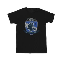 Harry Potter - "Ravenclaw" T-Shirt f&uuml;r M&auml;dchen (Schwarz)