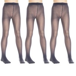Pack-3 undurchsichtige H&ouml;schen von 40 Denier 1152 M&auml;dchen