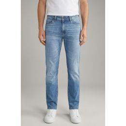 JOOP! Straight-Jeans JOOP "Fortres", Herren, Gr. 40, L&auml;nge 32, aqua blau, Denim/Jeans, Obermaterial: 99% Baumwolle, 1% Elasthan, gerade, Jeans Straight-Jeans