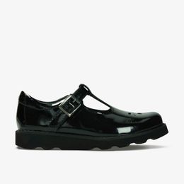 Clarks Crown Wish Schwarze Lackschuhe