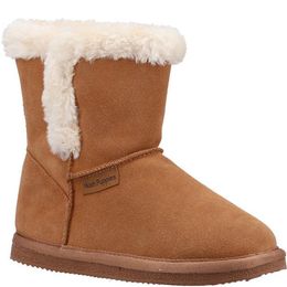 Hush Puppies M&auml;dchen Ashlynn Wildleder Hausschuhe (Tan)