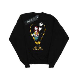 Disney - "Nightmare Before Christmas" Sweatshirt f&uuml;r M&auml;dchen (Schwarz)