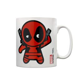 MARVEL - Kaffeebecher, Kawaii (Wei&szlig;/Rot)