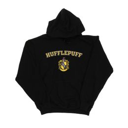 Harry Potter - "Hufflepuff" Kapuzenpullover f&uuml;r M&auml;dchen (Schwarz)