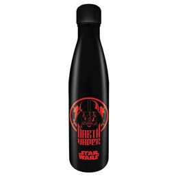 Star Wars - Thermosflasche, "Darth Vader", Metall (Schwarz)
