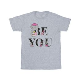 Disney - "Dumbo Be You" T-Shirt f&uuml;r M&auml;dchen (Grau)