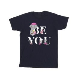 Disney - "Dumbo Be You" T-Shirt f&uuml;r M&auml;dchen (Marineblau)