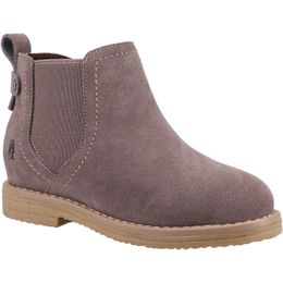 Hush Puppies Girls Mini Maddy Stiefelette aus Wildleder (Grau)