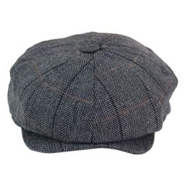 Herren Peaky Blinders Fischgr&auml;tenm&uuml;tze
