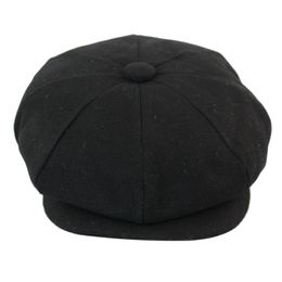 Herren Peaky Blinders Newsboy 8-Panel-M&uuml;tze