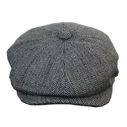 Herren Peaky Blinders Tweed Gatsby Hut