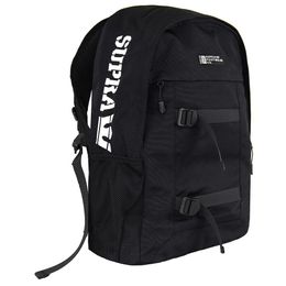 SUPRA Challenge Rucksack mit verstellbarem Riemen, Schwarz