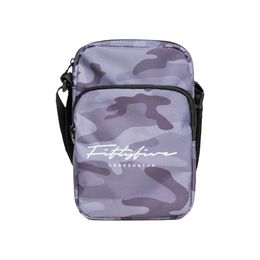 CrossHatch - Herren Umh&auml;ngetasche "Demilare", Tarnmuster (Schwarz)