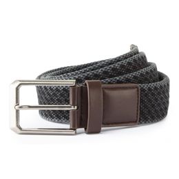 Asquith & Fox Herren Vintage Wash Canvas G&uuml;rtel (Schwarz)