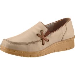 Loretta Damen Slipper beige, Gr&ouml;&szlig;e 37