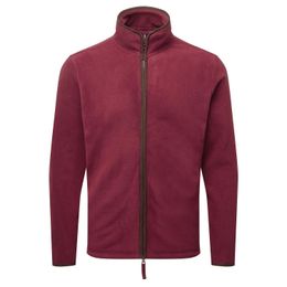 Premier - "Artisan" Fleecejacke f&uuml;r Herren (Burgunderrot)