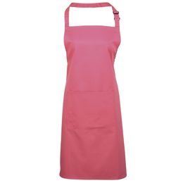 Premier Damen/Frauen Farben Bip Sch&uuml;rze mit Tasche (Fuchsia)