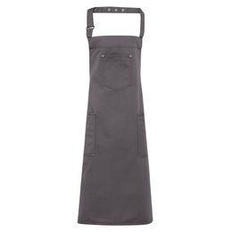 Premier Unisex-Latzsch&uuml;rze aus Chino-Baumwolle (Stahl)
