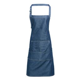 Premier Unisex Erwachsene Farben Tasche Vollsch&uuml;rze (Blue Denim)