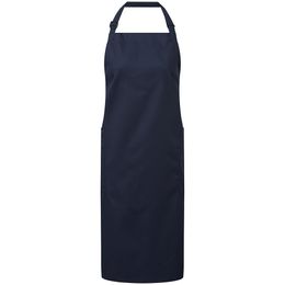 Premier Unisex-Erwachsene Bio-Sch&uuml;rze mit Fairtrade-Zertifikat (Navy)