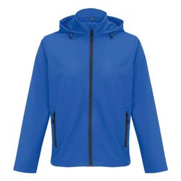 SOLS - "Race" Softshelljacke mit Kapuze f&uuml;r Herren (K&ouml;nigsblau)
