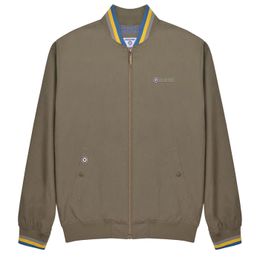 Lambretta - "Monkey" Jacke Mit kontrastfarbenen Streifen f&uuml;r Herren (Khakigr&uuml;n)