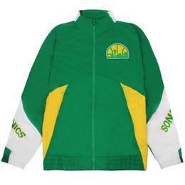 Mitchell & Ness Mitchell & Ness Seattle Supersonics Herren Windbreaker Jacke