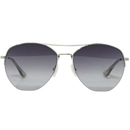 Calvin Klein CK20121S 045 Silberne Sonnenbrille